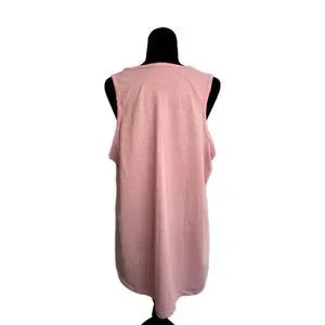 Bobbie Brooks | Tops | C22 Bobbie Brooks Pink And Black Love Tank Top ...
